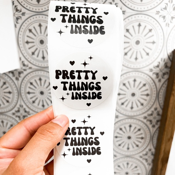 Ship In Style | Office | 0 Thank You Stickers Pretty Things Inside ...